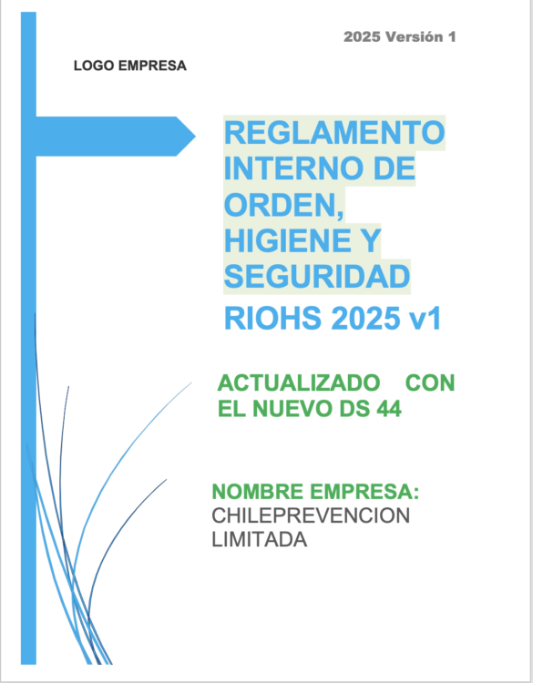 NUEVO REGLAMENTO INTERNO DS 44 2025 v1 RIOHS - ChilePrevencion el portal de los prevencionistas ...
