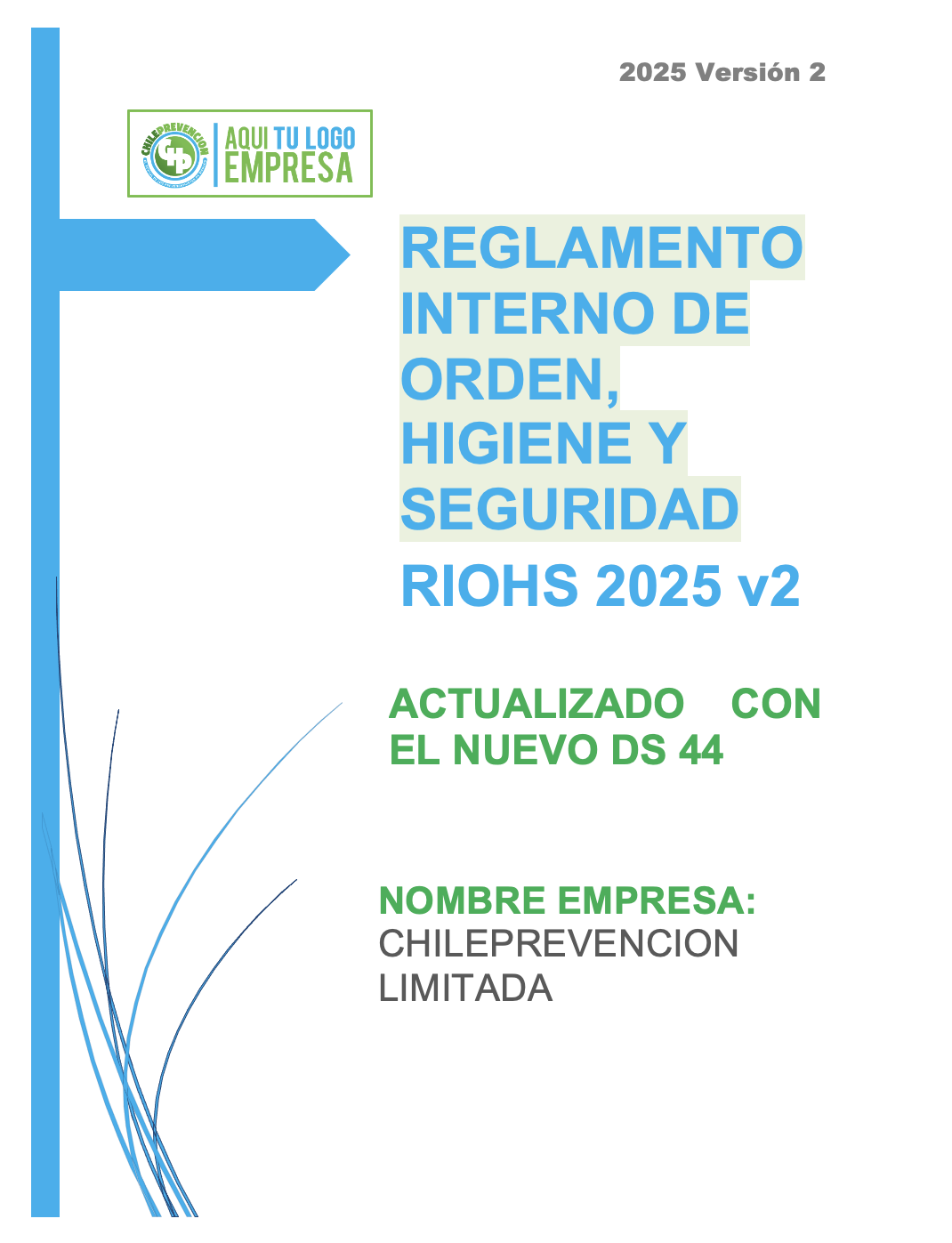 NUEVO REGLAMENTO INTERNO DS 44 2025 v2 RIOHS - ChilePrevencion el portal de los prevencionistas ...